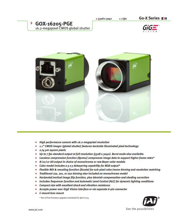 Build a vision system for wafer, semiconductor or PCB inspection